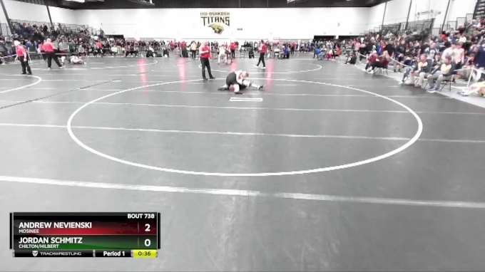 190 lbs Cons. Round 2 - Jordan Schmitz, Chilton/Hilbert vs Andrew ...