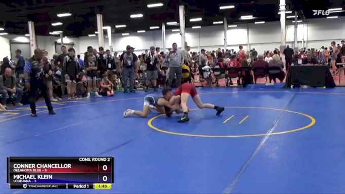 106 lbs 2nd Wrestleback (16 Team) - Conner Chancellor, Oklahoma Blue vs ...