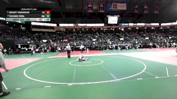 120 lbs Champ. Round 2 - Tucker Perl, Unattached vs Grady Hodgson, JTCA