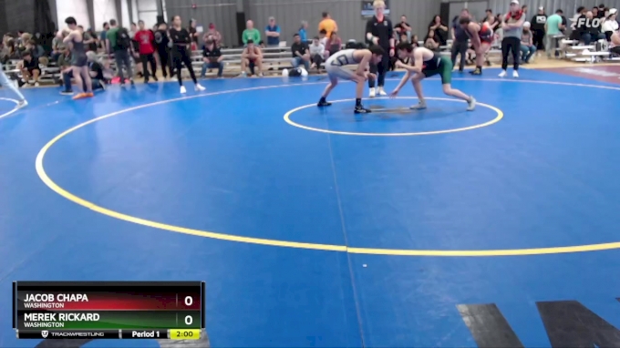 126 lbs 1st Place Match - Merek Rickard, Washington vs Jacob Chapa ...