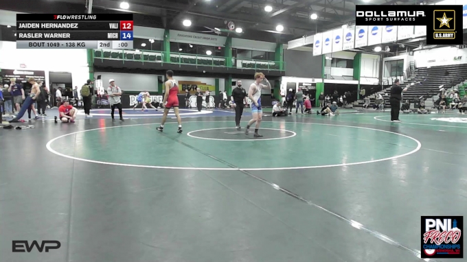 144 kg Rr Rnd 2 - Jake Colleran, Izzy Style Wrestling vs Ryan Woods ...