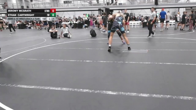 165 lbs Semis & 1st Wrestleback (8 Team) - Ethan Cartwright, Freakztyle ...