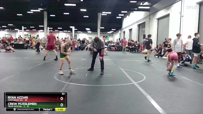 72 lbs Round 7 (8 Team) - Ryan Azzari, Centurion WC vs Crew Musslemen, Team Gotcha - 2