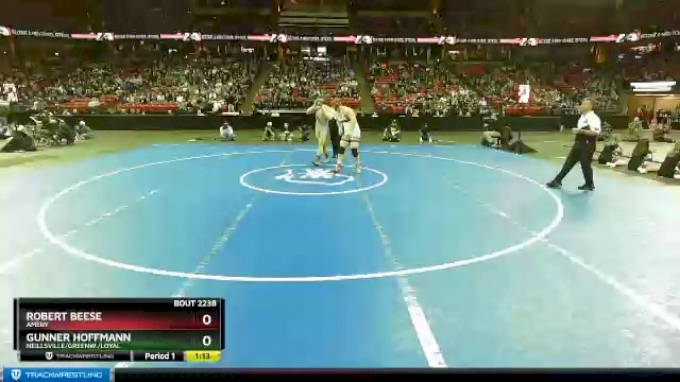 D2-285 lbs 1st Place Match - Gunner Hoffmann, Neillsville/Greenw./Loyal ...