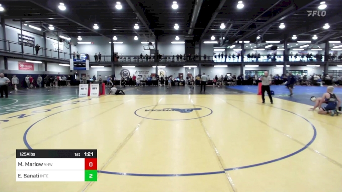 125A lbs Rr Rnd 1 - Matthew Marlow, Vhw vs Evan Sanati, Integrity ...