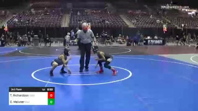 69 lbs 3rd Place - Trevor Richardson, Ford Dyansty WC vs Colton Meixner ...