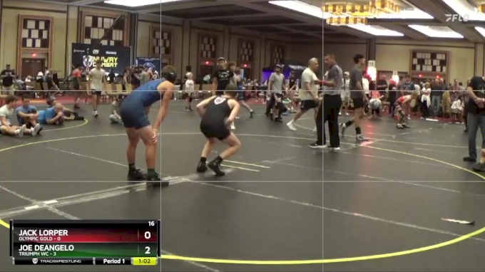 117 lbs Finals (8 Team) - Joe Deangelo, Triumph WC vs Jack Lorper ...