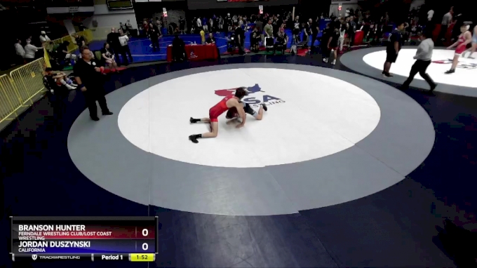 113 lbs Cons. Round 4 - Branson Hunter, Ferndale Wrestling Club/Lost ...