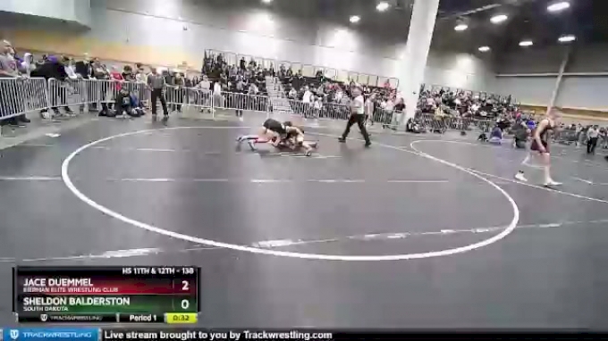 138 lbs Champ. Round 1 - Sheldon Balderston, South Dakota vs Jace ...