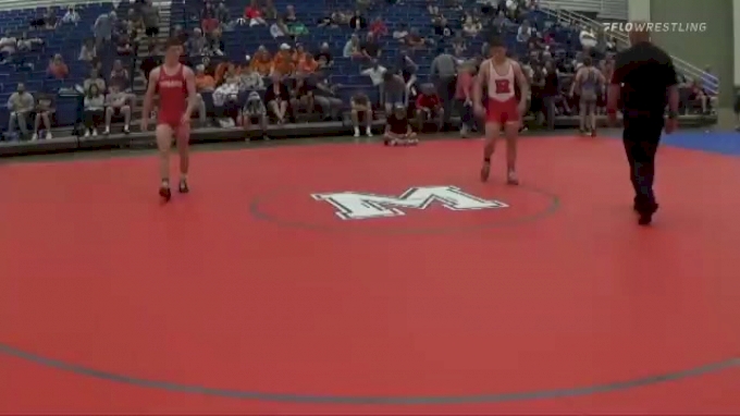 155 lbs Champ. Round 1 - Mitchell Betz, Western Wrestling Club vs Larz ...