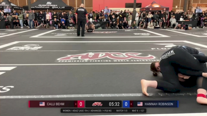 Calli Behm vs Hannah Robinson 2025 ADCC Portland Open