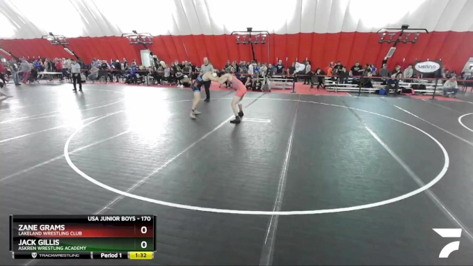 170 lbs Quarterfinal - Jack Gillis, Askren Wrestling Academy vs Zane ...
