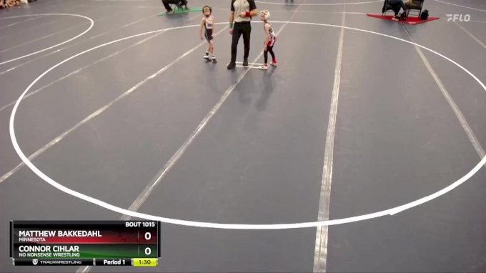 Champ. Round 1 - Matthew Bakkedahl, Minnesota vs Connor Cihlar, No ...