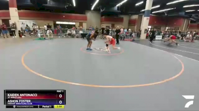 160 lbs Champ. Round 1 - Kaiden Antonacci, 3F Wrestling vs Ashon Foster ...