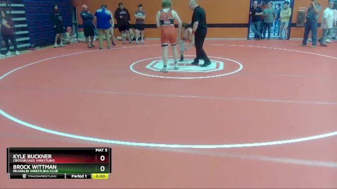 170 lbs Cons. Semi - Brock Wittman, Franklin Wrestling Club vs Kyle ...