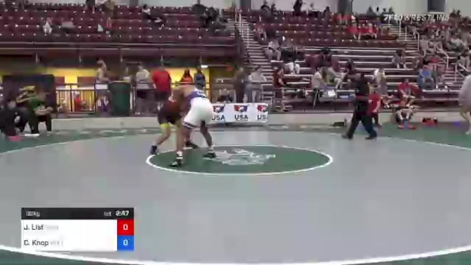 92 kg Consi Of 16 #2 - Jon List, George Mason vs Christian Knop ...