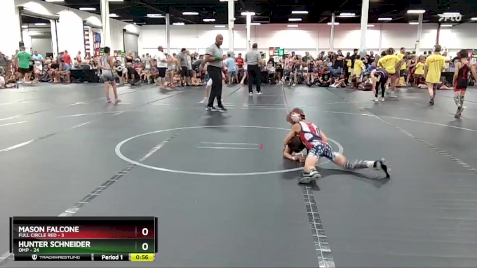 60 lbs Round 4 (6 Team) - Hunter Schneider, OMP vs Mason Falcone, Full ...
