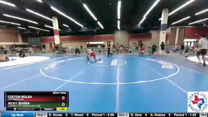 136 lbs Champ. Round 1 - Colton Bolen, LCP Wrestling vs Ricky Ibarra ...