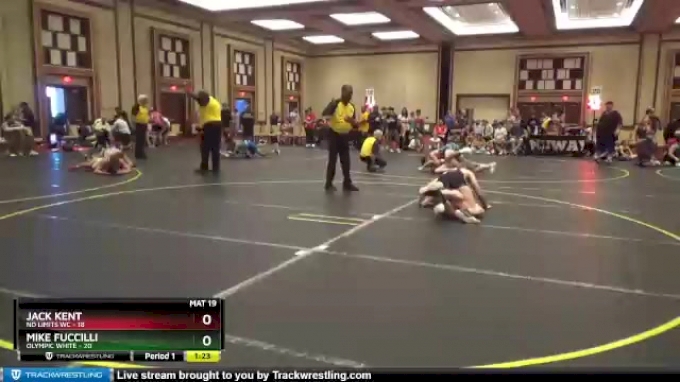 167 lbs Semis & 1st Wrestleback (8 Team) - Jack Kent, No Limits WC vs ...