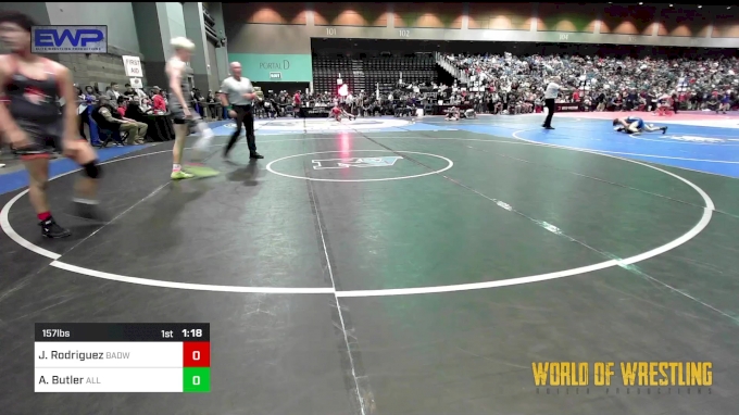 157 lbs Round Of 64 - Jisias Rodriguez, Bay Area Dragons vs Anthony ...