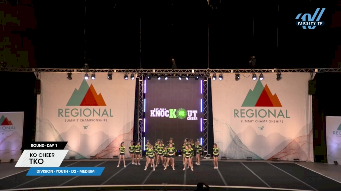 KO Cheer - TKO [2024 L1 Youth - D2 - Medium Day 1] 2024 The Southwest ...