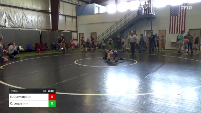 70 lbs Quarterfinal - Ethan Guzman, Unattached vs Colin Logue, Great Valley