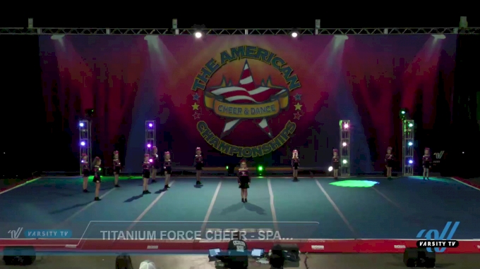 Titanium Force Cheer - Sparks [2022 L1 Mini - Novice - D2 Day 1] 2022 ...