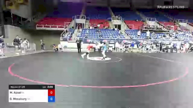 145 lbs Round Of 128 - Max Apsel, Virginia vs Gil Mossburg, Washington