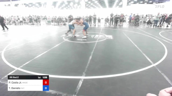 144 lbs Rr Rnd 2 - Paul Costa Jr., Madera Grapplers WC vs Tyson Daniels ...