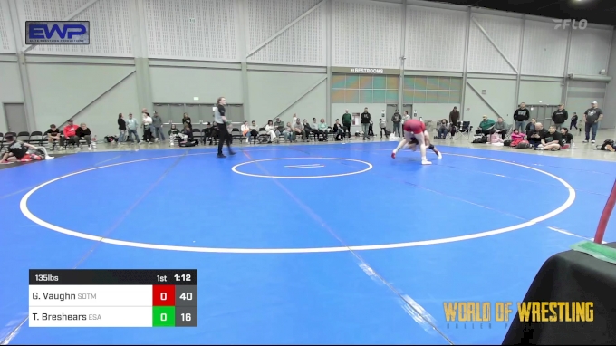 135 lbs Rr Rnd 2 - Gage Vaughn, Sisters On The Mat Black vs Tiffany ...