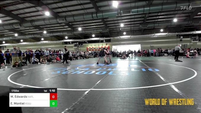 175 lbs Round Of 32 - Maxwell Edwards, Naples Bears vs Ethan Montiel ...