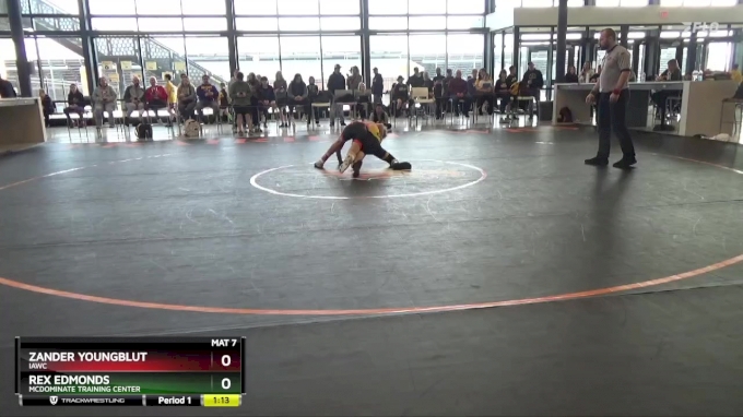 120 lbs Round 1 - Rex Edmonds, McDominate Training Center vs Zander ...