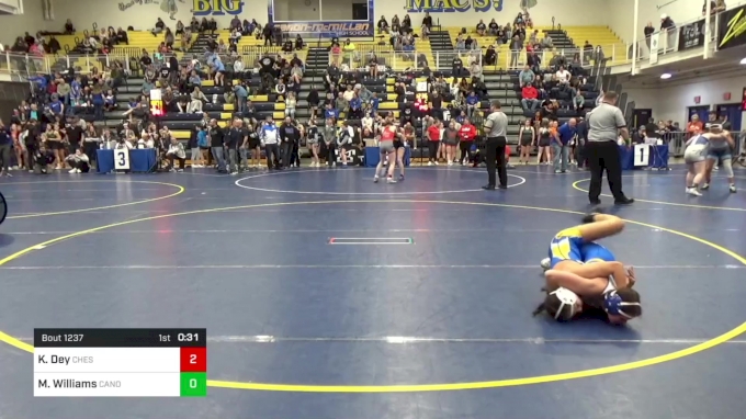 136 lbs Consy 4 - Kalea Dey, Chestnut Ridge vs Milly Williams, Canon ...