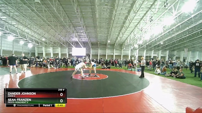 215 V Cons. Round 2 - Zander Johnson, Davis V vs Sean Franzen, Fruita Monument V
