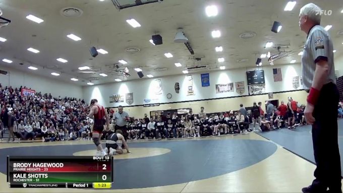 144 lbs Quarters & Wb (16 Team) - Kale Shotts, Rochester vs Brody ...