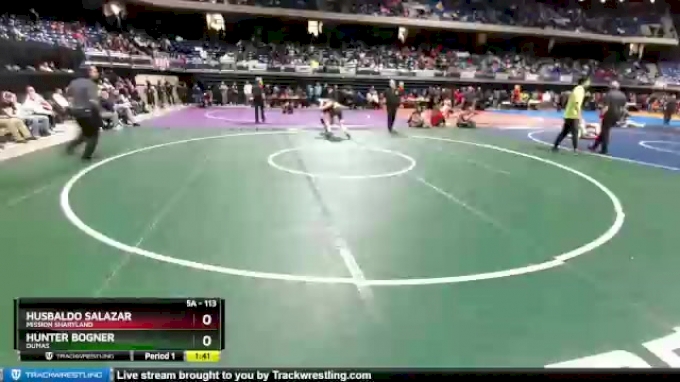 5 lbs Champ. Round 1 - Husbaldo Salazar, Mission Sharyland vs Hunter ...