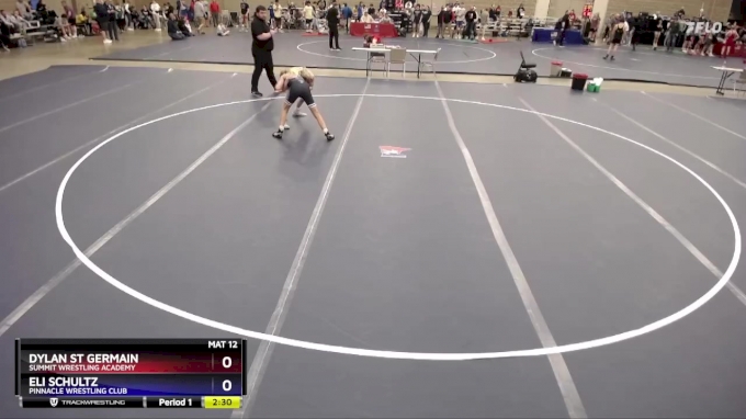 113 lbs Round 2 - Dylan St Germain, Summit Wrestling Academy vs Eli ...