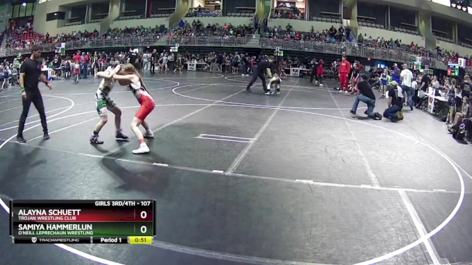 107 lbs Round 1 - Alayna Schuett, Trojan Wrestling Club vs Samiya ...