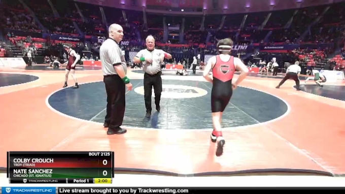 2A 126 lbs Quarterfinal - Colby Crouch, Troy (Triad) vs Nate Sanchez ...