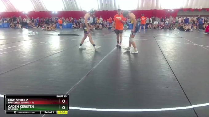 132 lbs Round 4 (6 Team) - Mac Schulz, Mahtomedi Zephyrs vs Caden ...