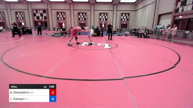 86 kg Rr Rnd 3 - Anthony Giampietro, New Jersey vs Luke Ciampa, Eclipse ...