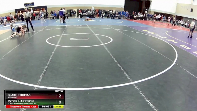 106C Semifinal - Ryder Harrison, Topeka-Washburn Rural HS vs Blake ...