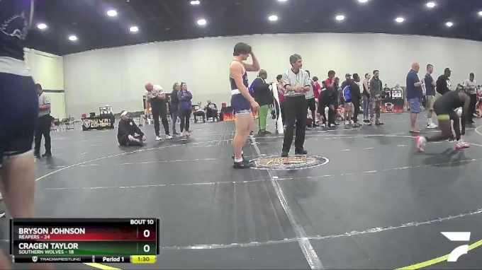 187 lbs Finals (8 Team) - Bryson Johnson, Reapers vs Cragen Taylor ...