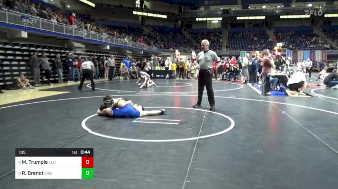 105 lbs Rd 5 - Consi Of 8 #2 - Michael Trumpie, Elizabeth-Forward vs ...