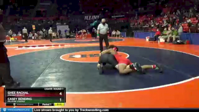 3 lbs Champ. Round 1 - Casey Bending, Palatine (Fremd) vs Ghee Rachal ...