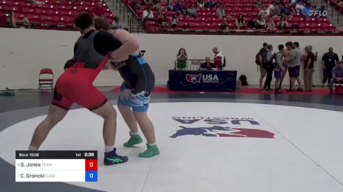 130 kg 7th Place - Shilo Jones, Team Idaho Wrestling Club vs Cameron ...