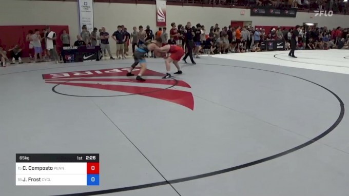 65 kg Round Of 32 - Cj Composto, Pennsylvania RTC vs Jacob Frost ...