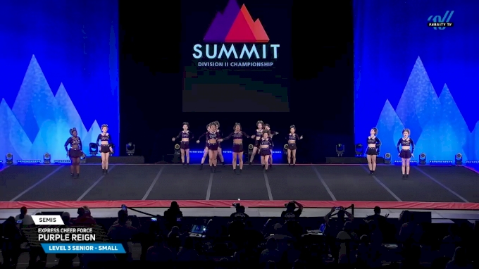 Express Cheer Force - Purple Reign [2025 L3 Senior - Small Semis] 2025 The D2 Summit