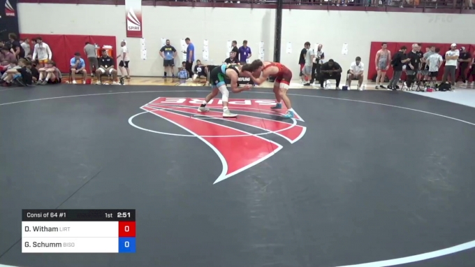70 kg Consi Of 64 #1 - Drew Witham, Lirtc vs Gabriel Schumm, Bison ...