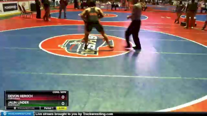 2 lbs Cons. Semi - Devon Heroch, Chattooga vs Jalin Linder, Northeast